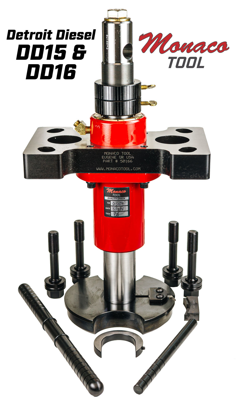 50166 - Counterbore Shim Cutter Tool Kit - Detroit Diesel DD15 & DD16 ...